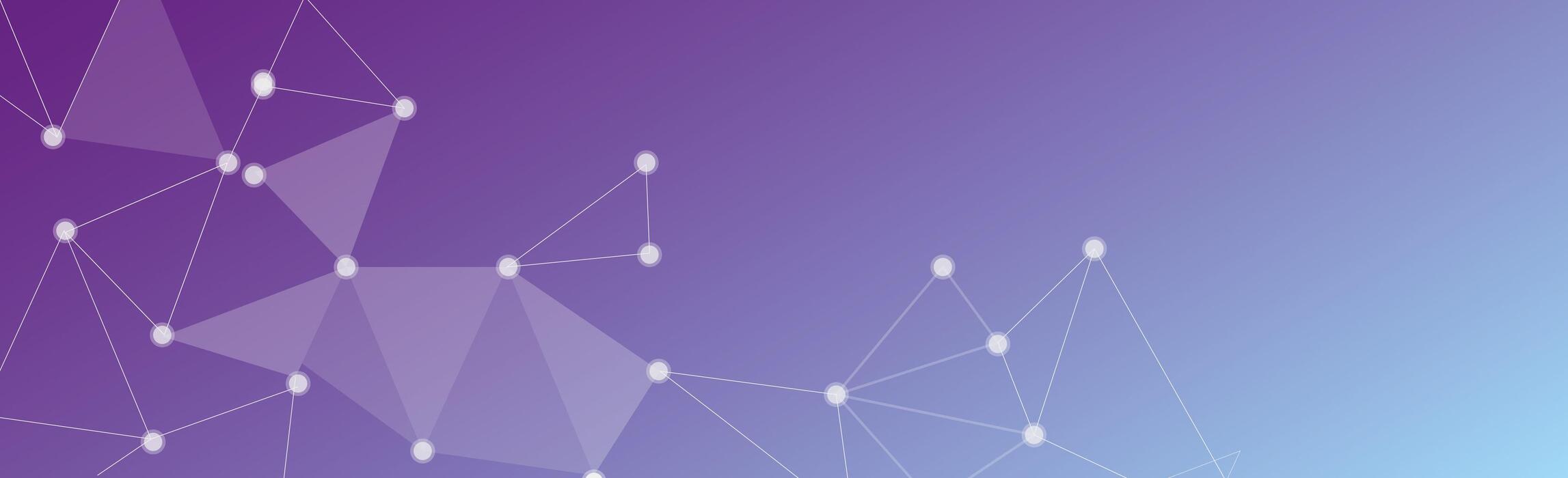 Node And Dot Connection Polygonal Digital Concept Abstract Background With Blue Plexus Line