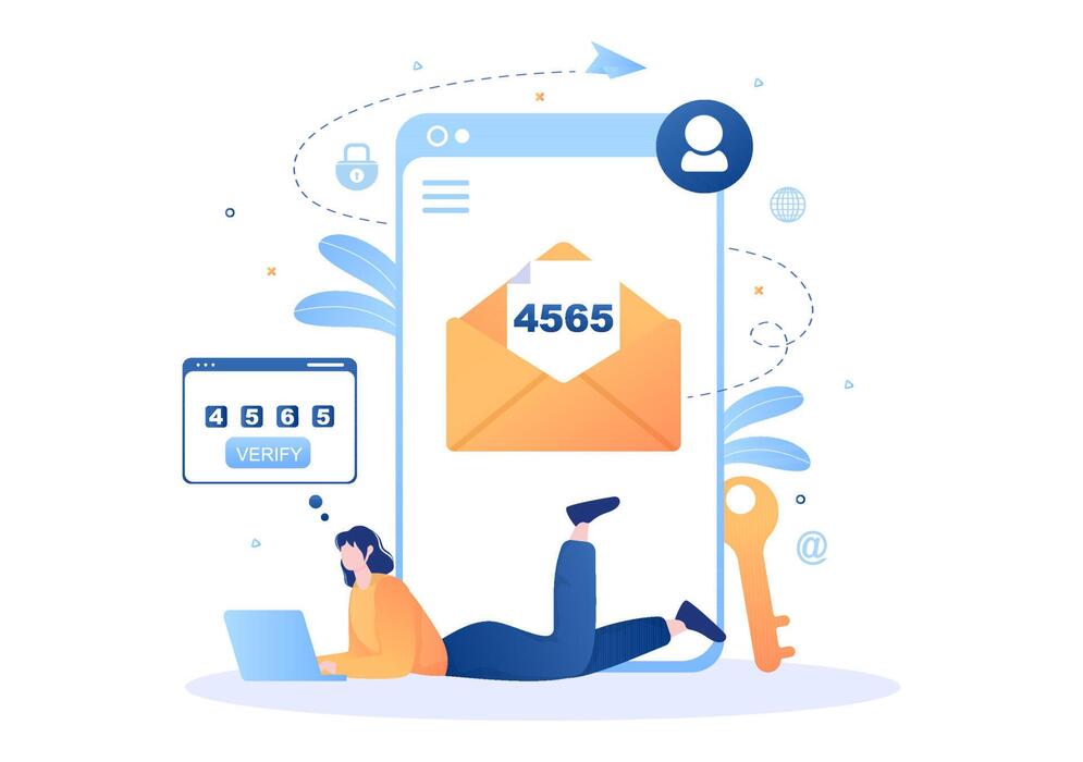 Two Factor Authentication Vector Art, Icons, and Graphics for Free Download