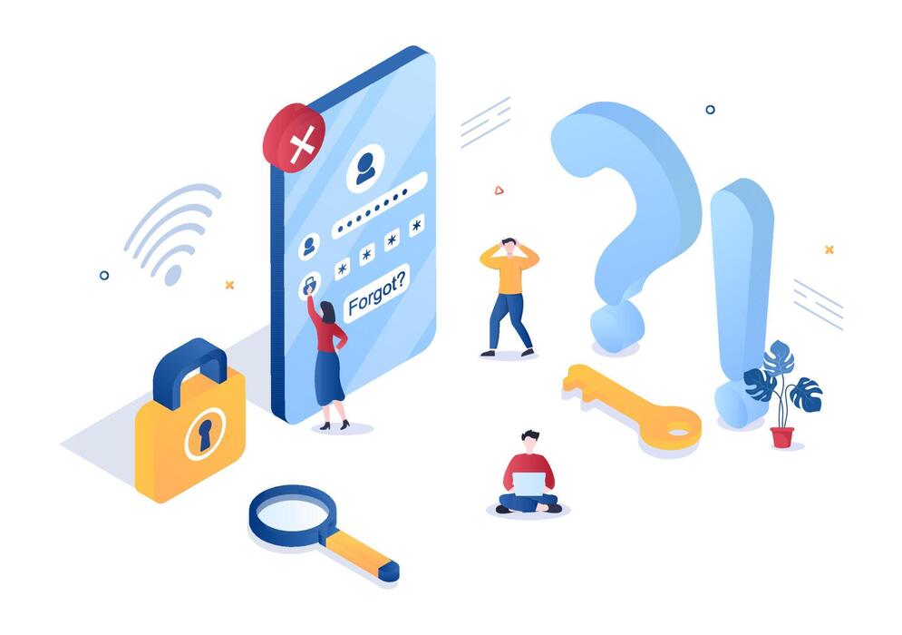 Forgot Password Vector Art Icons And Graphics For Free Download