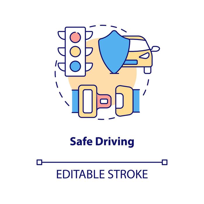 Road Safety Rules Vector Art, Icons, and Graphics for Free Download