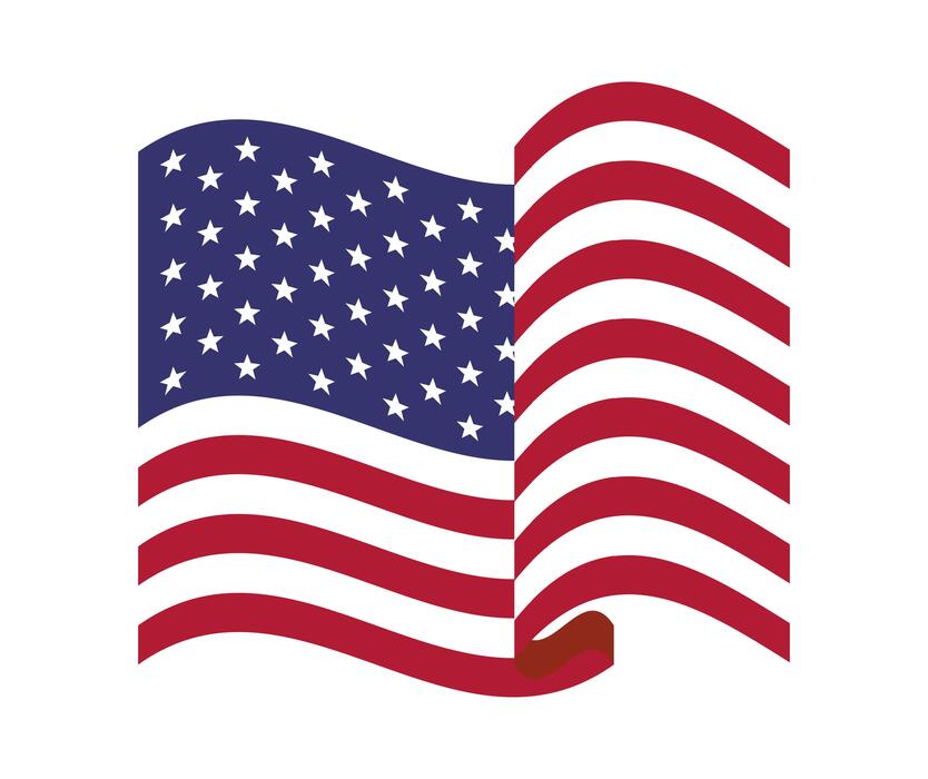 Page 2 | American Flag Waving Vector Art, Icons, and Graphics for Free ...