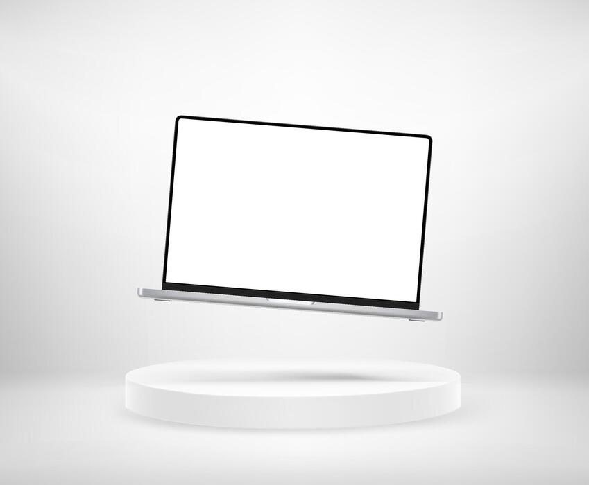 Laptop Mockup Vector Art, Icons, and Graphics for Free Download