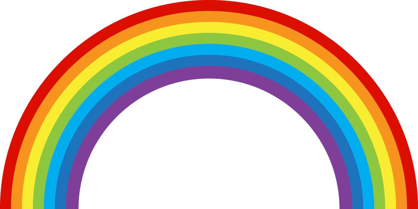 Rainbow Curve Vector Art, Icons, and Graphics for Free Download
