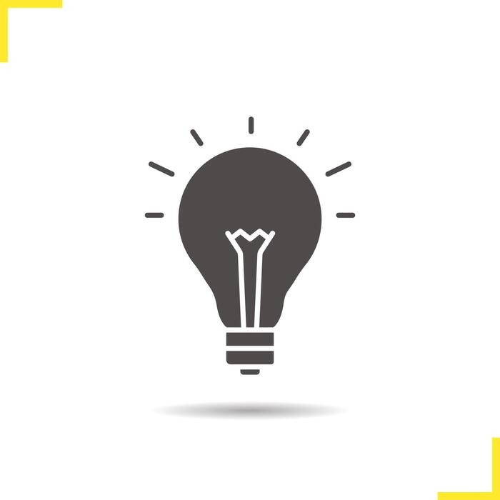 Good idea color icon. Light bulb. Eureka. Isolated vector illustration ...