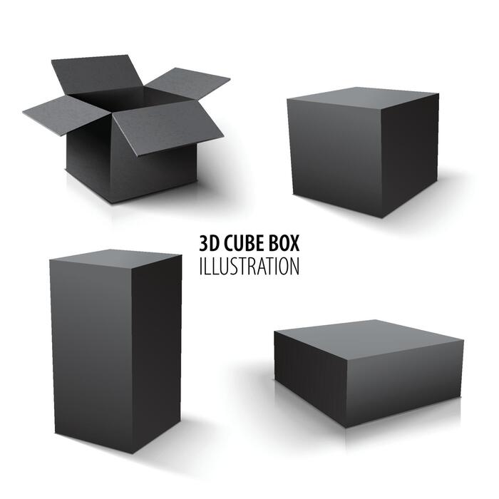 3d Box Vector Art, Icons, and Graphics for Free Download