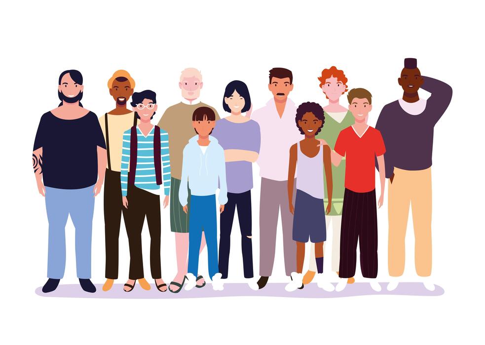 Smiling People Vector Art, Icons, and Graphics for Free Download