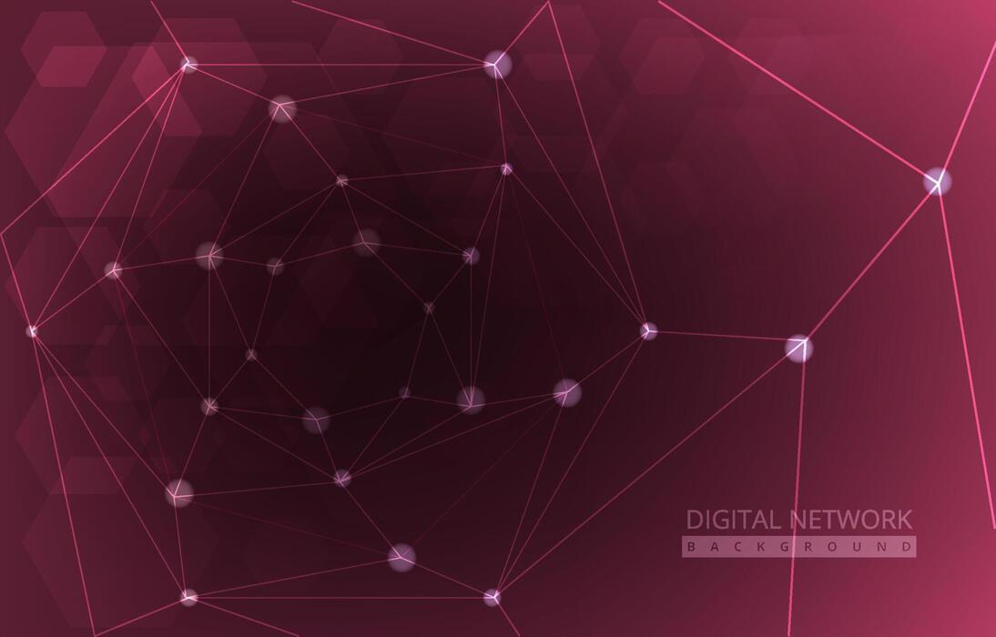 Advanced Digital Network Connection Internet Computer Technology Background 4586483 Vector Art ...