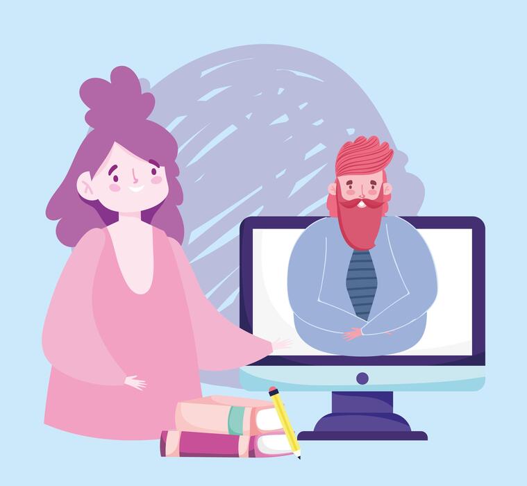 Computer Class Vector Art, Icons, and Graphics for Free Download