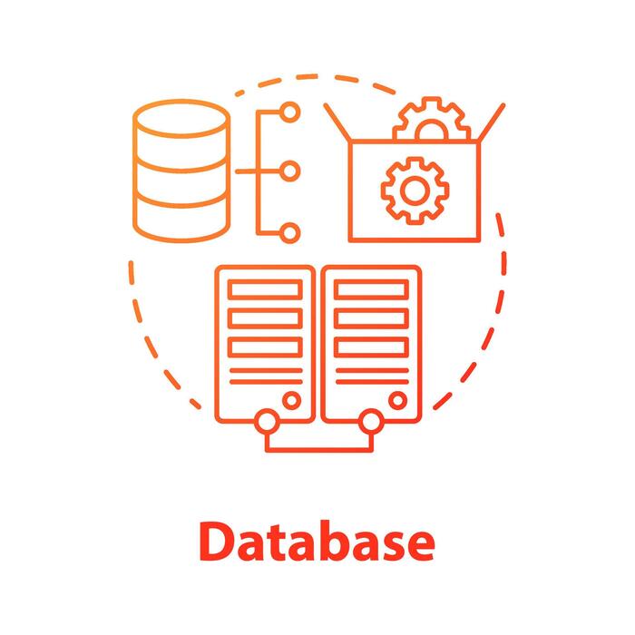 Infrastructure concept icon. Software development tools idea thin line ...