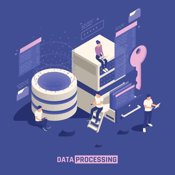 Data Process Vector Art, Icons, and Graphics for Free Download