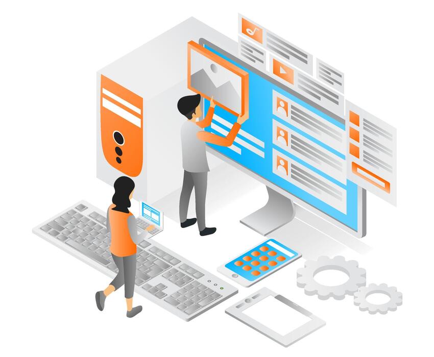 Isometric Teamwork Vector Art, Icons, and Graphics for Free Download