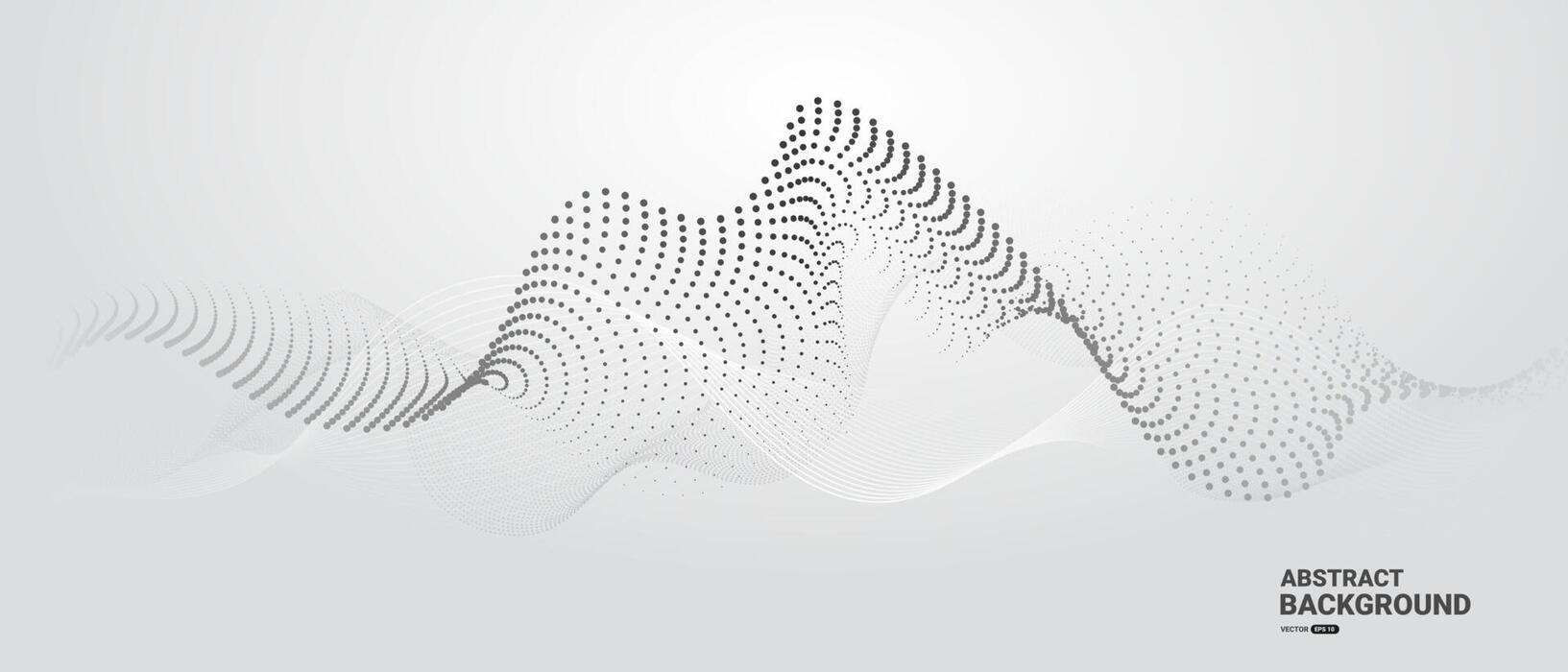Abstract Dot Wave Vector Art, Icons, and Graphics for Free Download