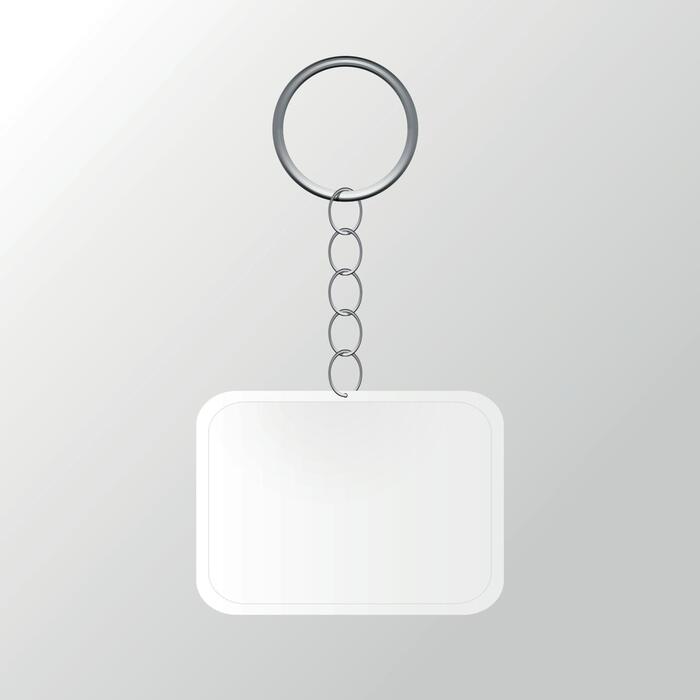 Keychain Template Vector Art, Icons, and Graphics for Free Download