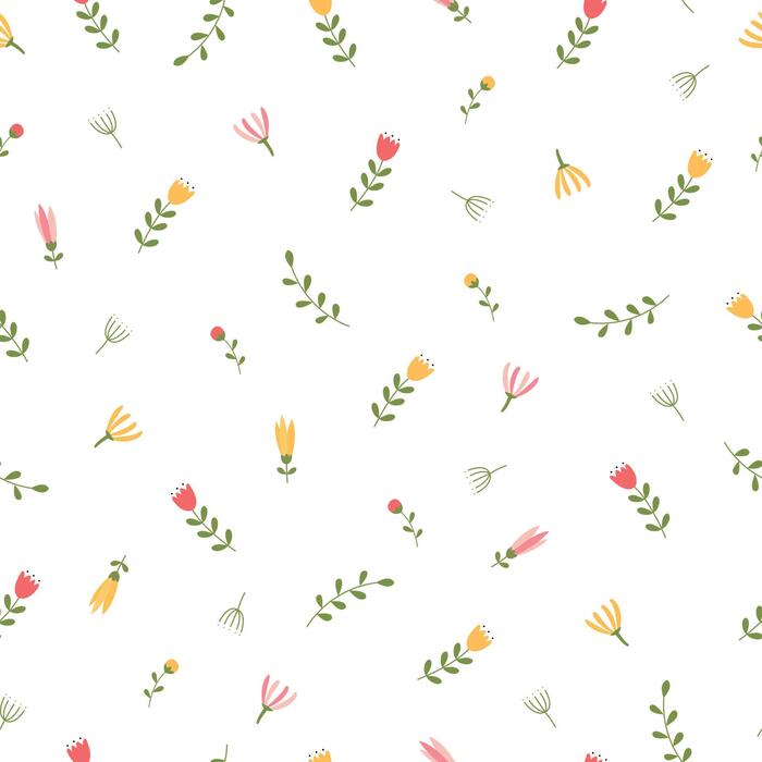 Small Flower Pattern Vector Art, Icons, and Graphics for Free Download