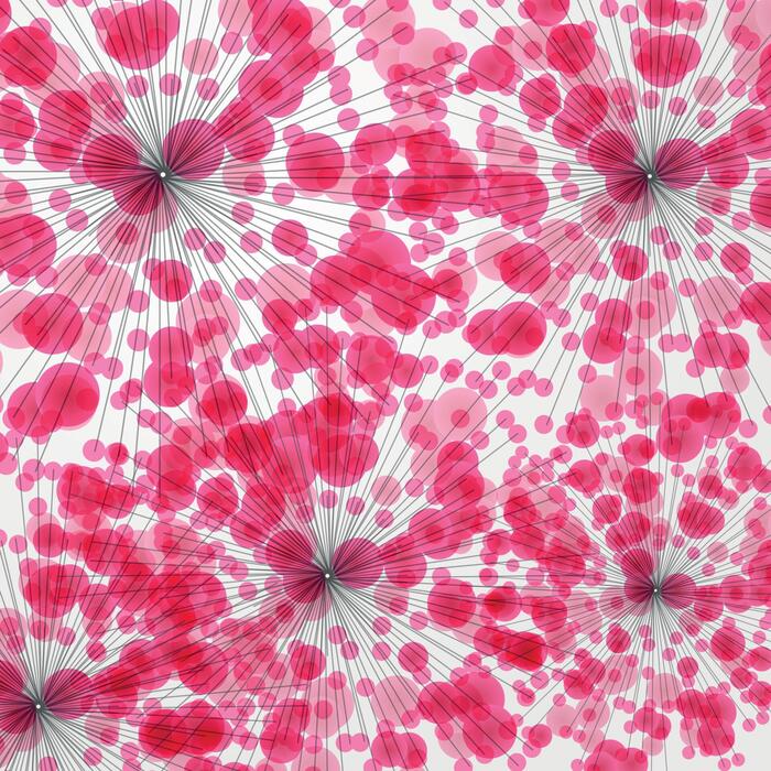 Abstract colorful background with flowers. Seamless pattern. Vector ...