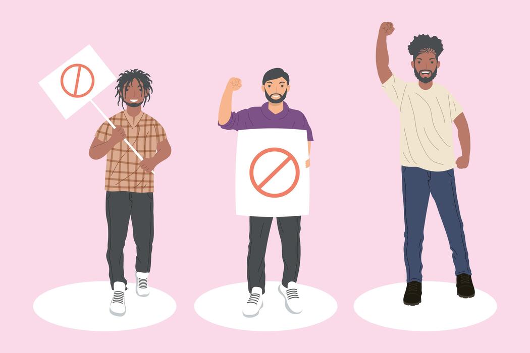 Anti Discrimination Vector Art, Icons, and Graphics for Free Download