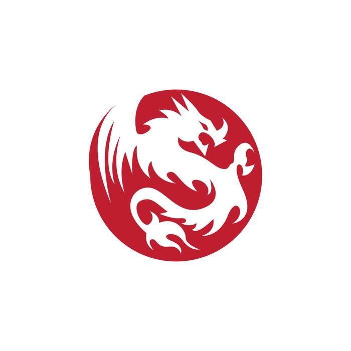 Abstract Dragon Vector Art, Icons, and Graphics for Free Download