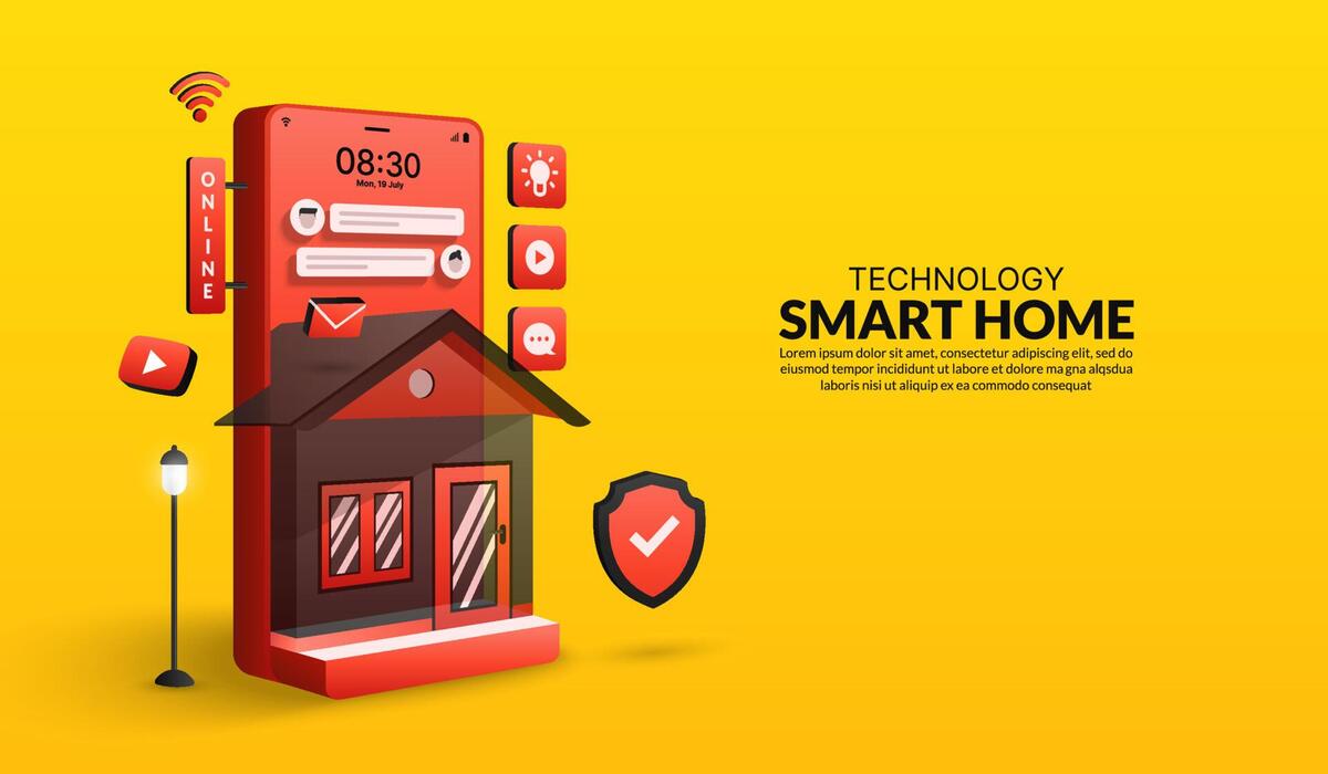 Smart Home Automation Vector Art Icons And Graphics For Free Download