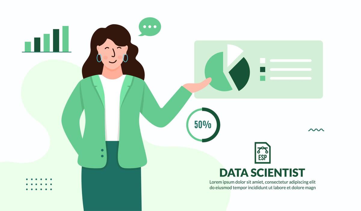 Data Scientist Vector Art, Icons, and Graphics for Free Download