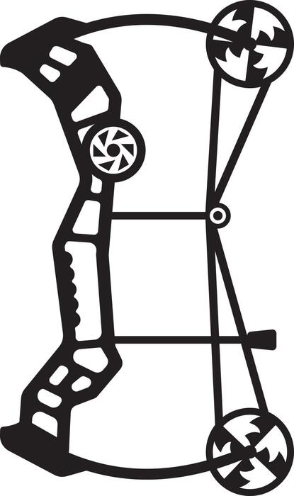 Compound Bow Vector Art, Icons, and Graphics for Free Download