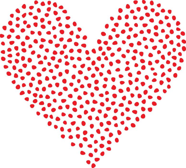 Dotted Heart Vector Art, Icons, and Graphics for Free Download