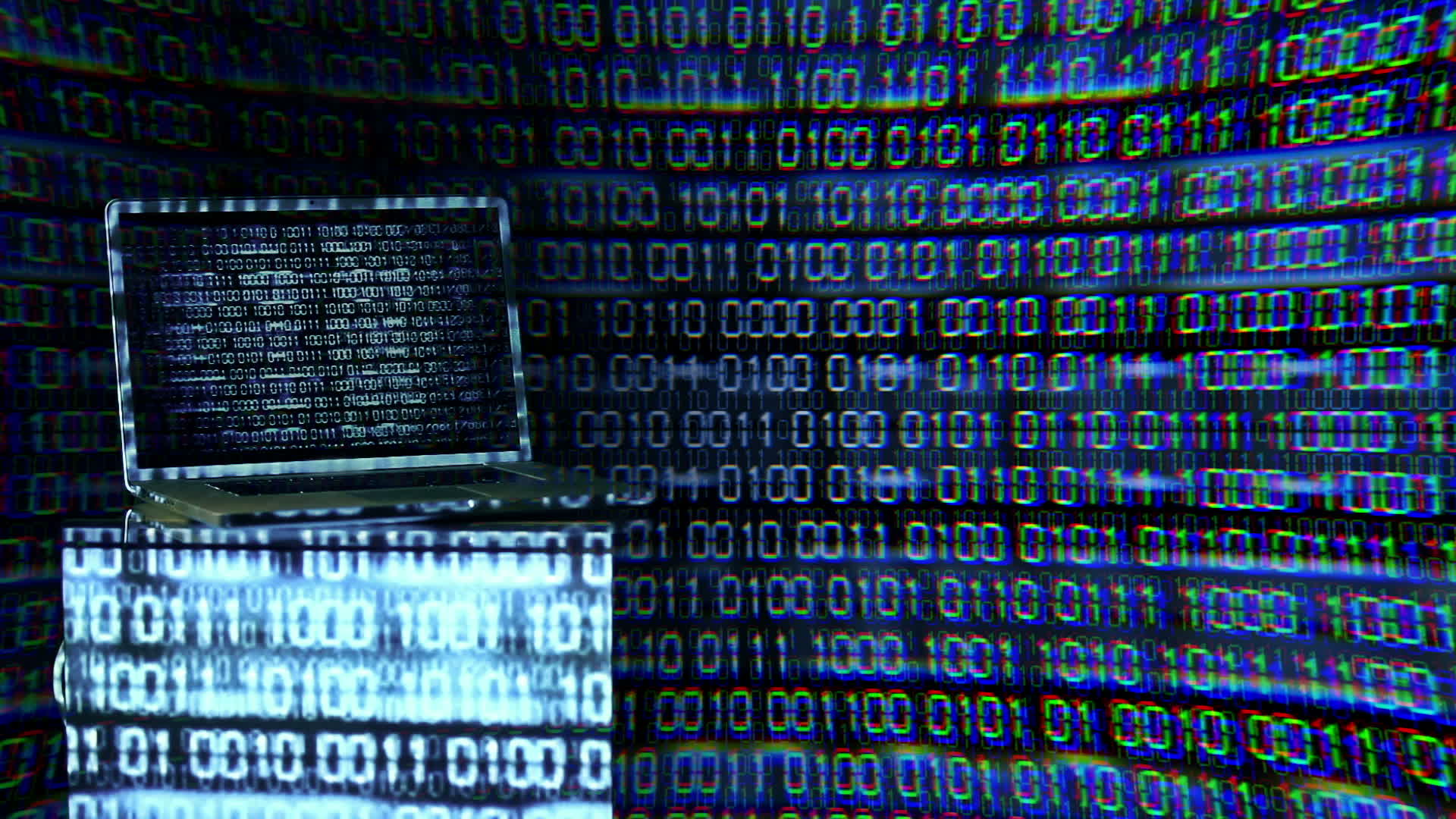 Computer bug and Glitch with Binary Codes 4621880 Stock Video at Vecteezy