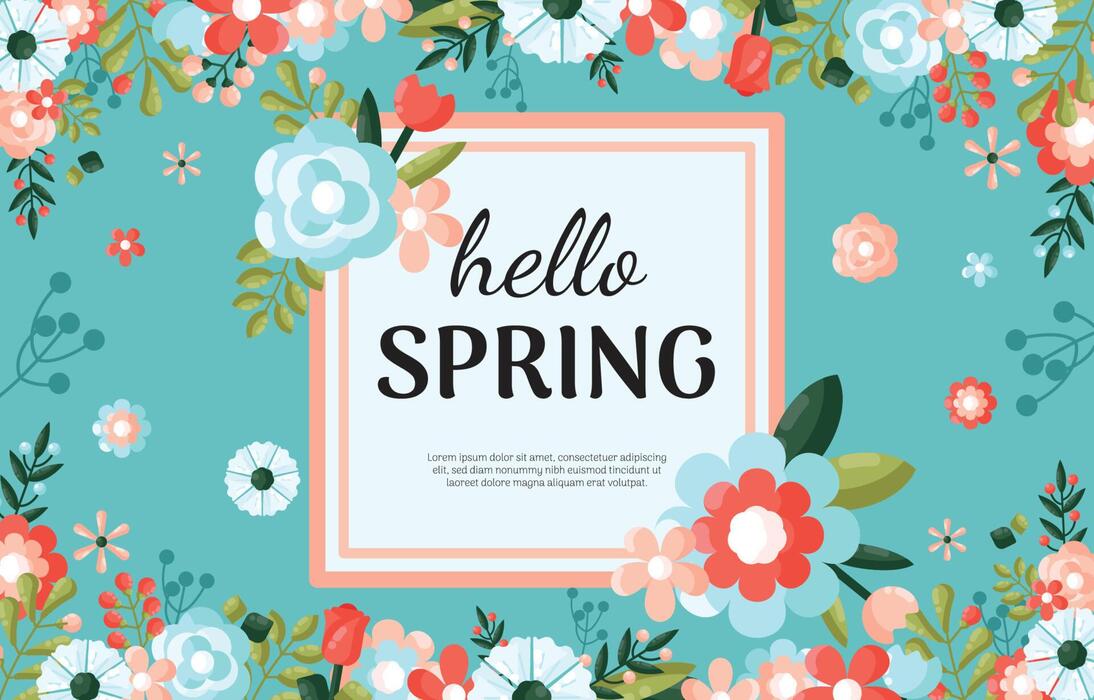 Spring Background Vector Art, Icons, and Graphics for Free Download