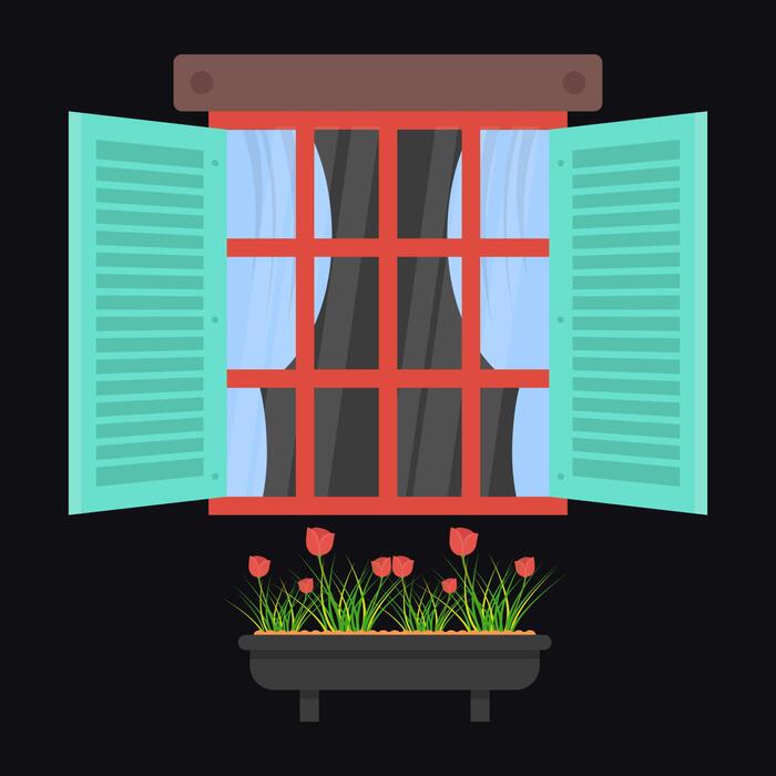 Window Shutters Vector Art, Icons, and Graphics for Free Download