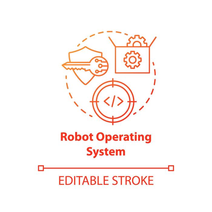 Robot Drawing Vector Art, Icons, and Graphics for Free Download