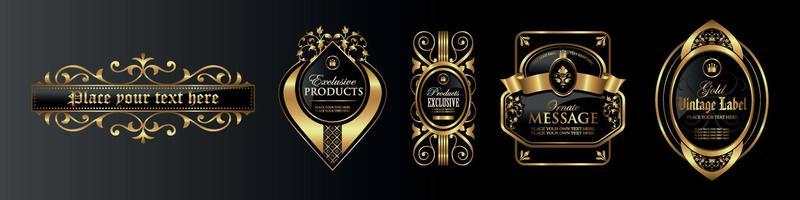 Black And Gold Vector Art, Icons, and Graphics for Free Download