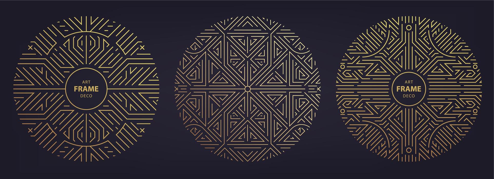 Geometric Circle Pattern Vector Art, Icons, and Graphics for Free Download