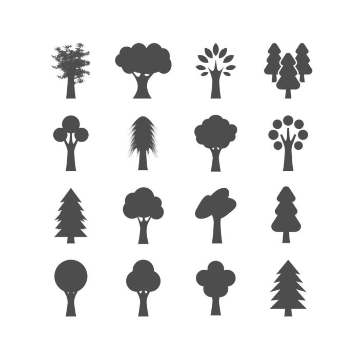 Simple Tree Vector Art, Icons, and Graphics for Free Download