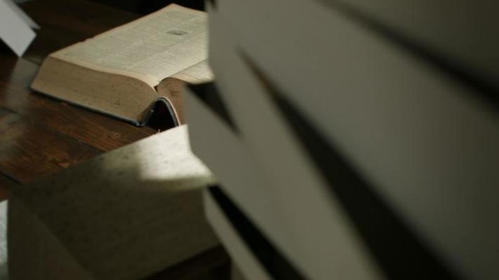 Book Pages Flipping Stock Video Footage for Free Download