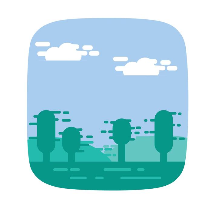 Illustrated Landscape Vector Art, Icons, and Graphics for Free Download
