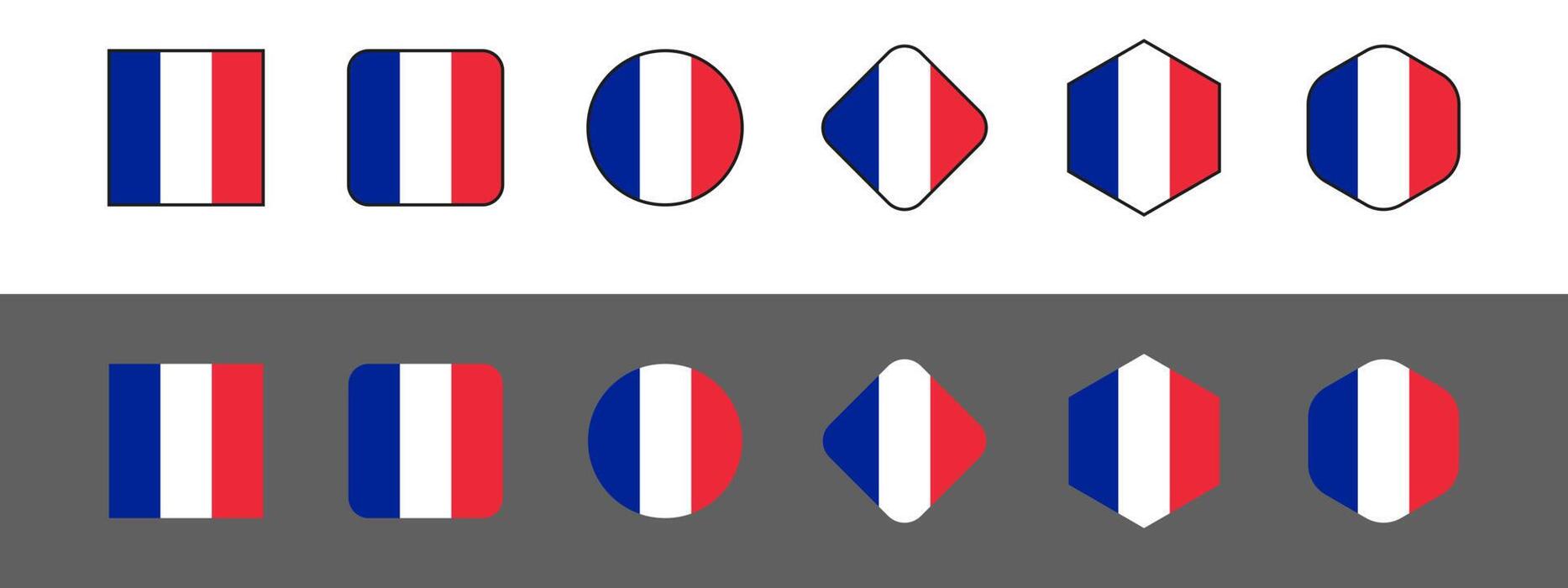 French Flag Vector Art, Icons, and Graphics for Free Download