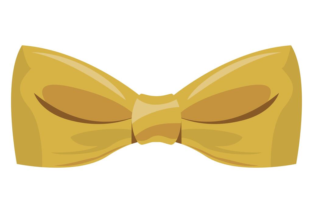 Gold Bow Tie Vector Art, Icons, and Graphics for Free Download