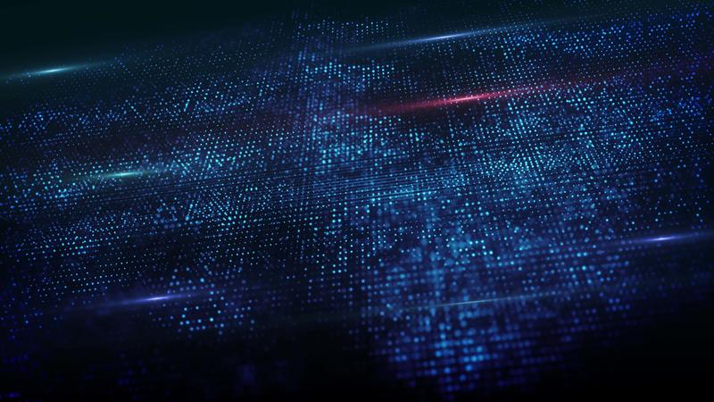 Abstract Flowing Particle Lines Data Concept Background Loop 4718547 ...