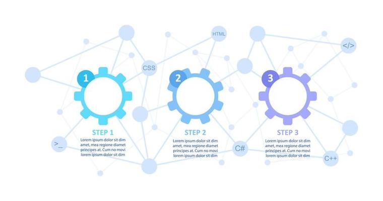 Connect Infographic Vector Art, Icons, and Graphics for Free Download