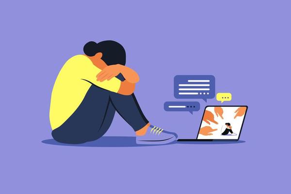 Cyber Bullying Vector Art Icons And Graphics For Free Download