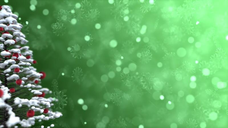 Christmas tree rotating over snowflakes background 4801282 Stock Video at Vecteezy