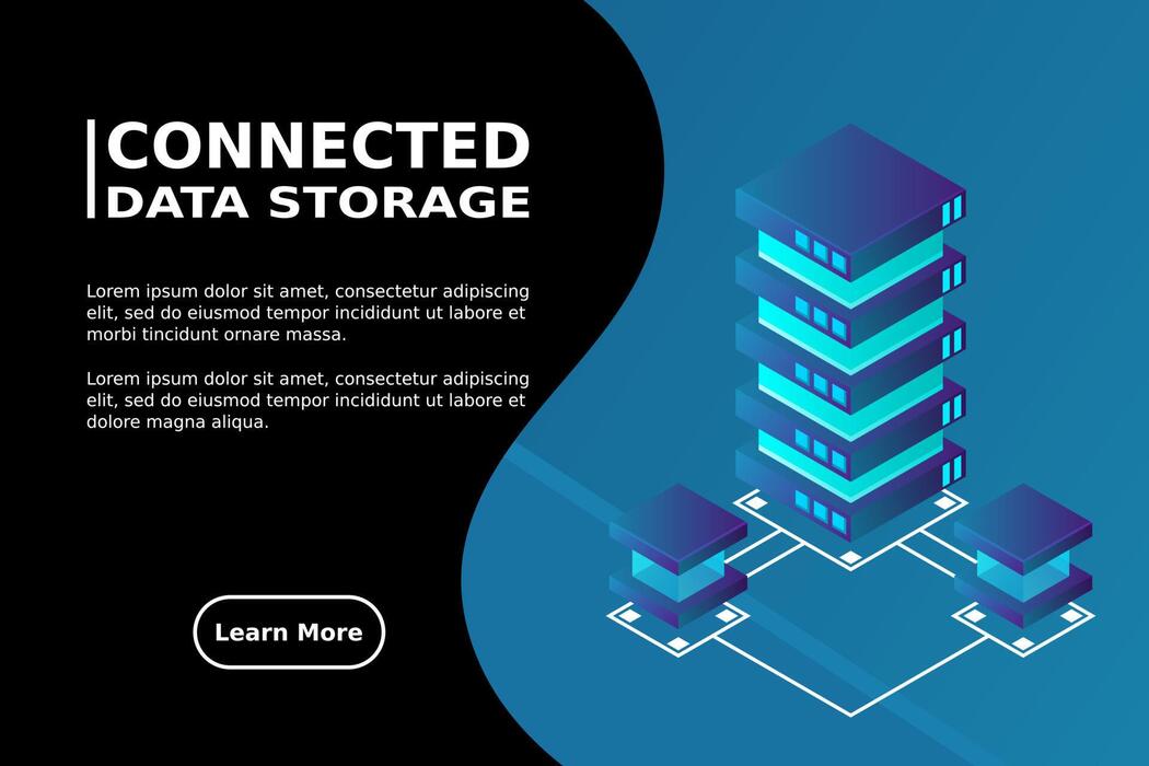 Connected Data Vector Art, Icons, and Graphics for Free Download