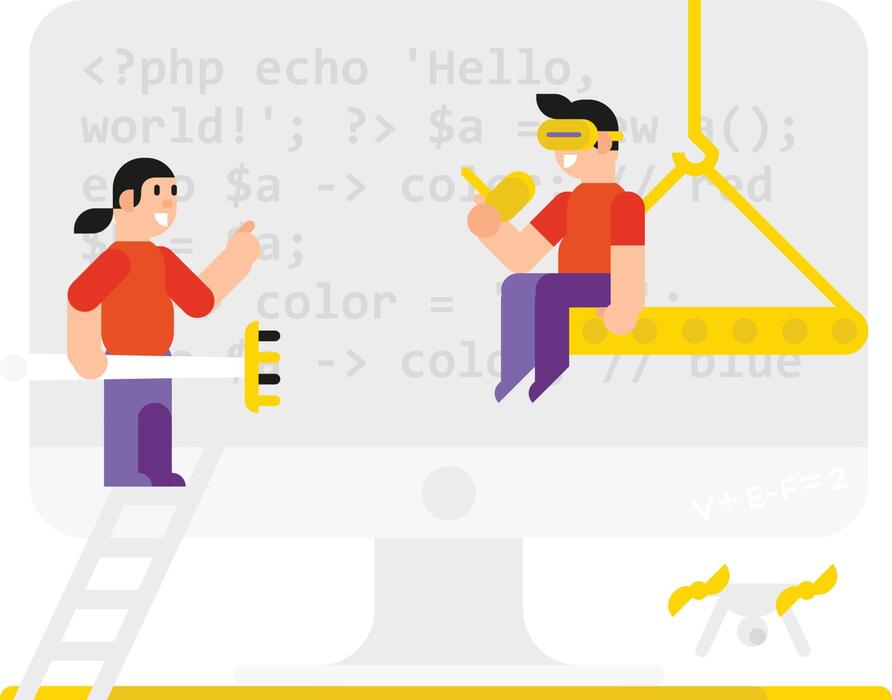 Coding Poster Vector Art, Icons, and Graphics for Free Download