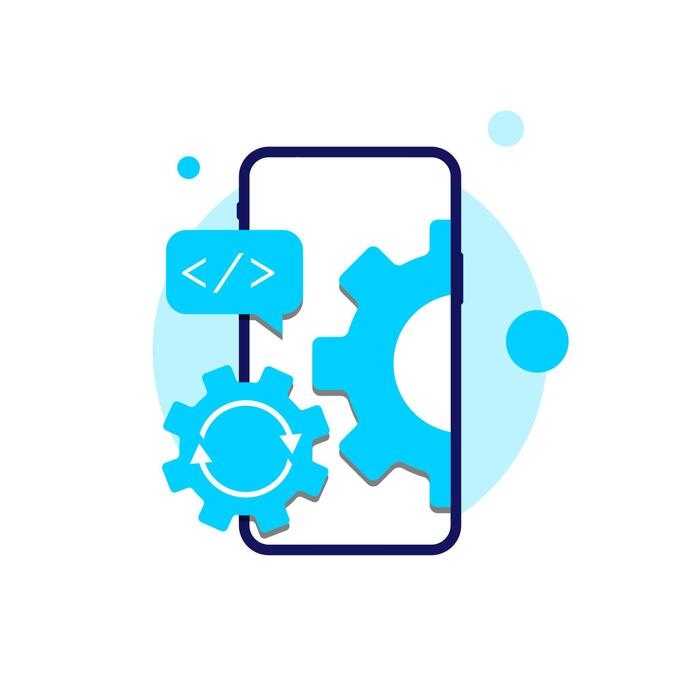 Flutter App Development Vector Art, Icons, and Graphics for Free Download