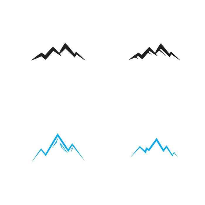 Simple Mountain Vector Art, Icons, and Graphics for Free Download