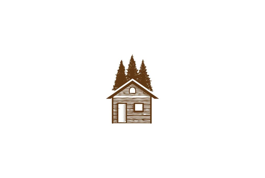 Rustic Cabin Vector Art, Icons, and Graphics for Free Download