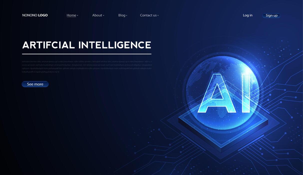 Artificial Intelligence Data Vector Art Icons And Graphics For Free Download