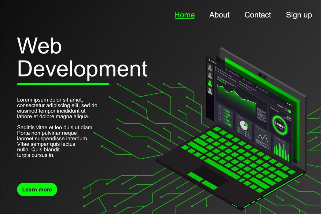 Web Development Poster Vector Art, Icons, and Graphics for Free Download