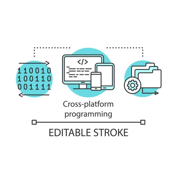 Concept creating icon. General notion idea thin line illustration ...