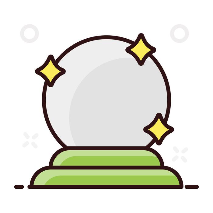 Crystal Ball Logo Vector Art, Icons, and Graphics for Free Download