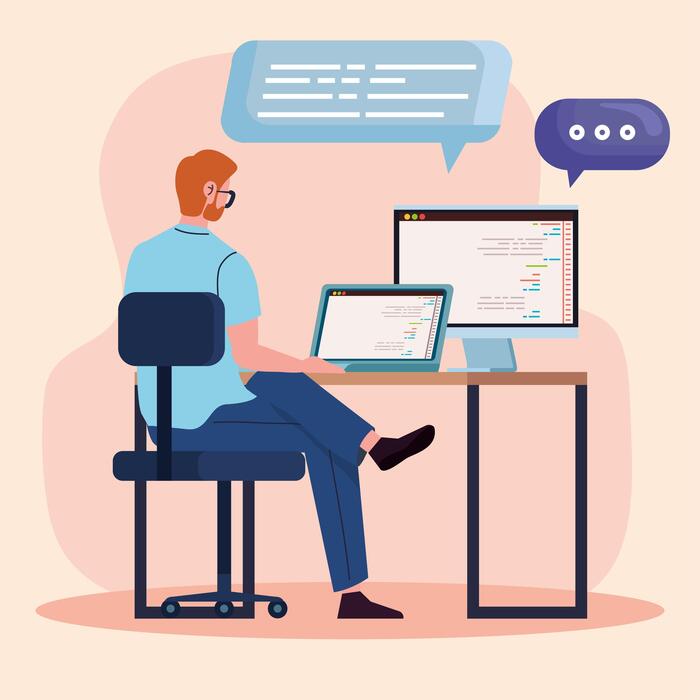 Computer Engineer Vector Art, Icons, and Graphics for Free Download